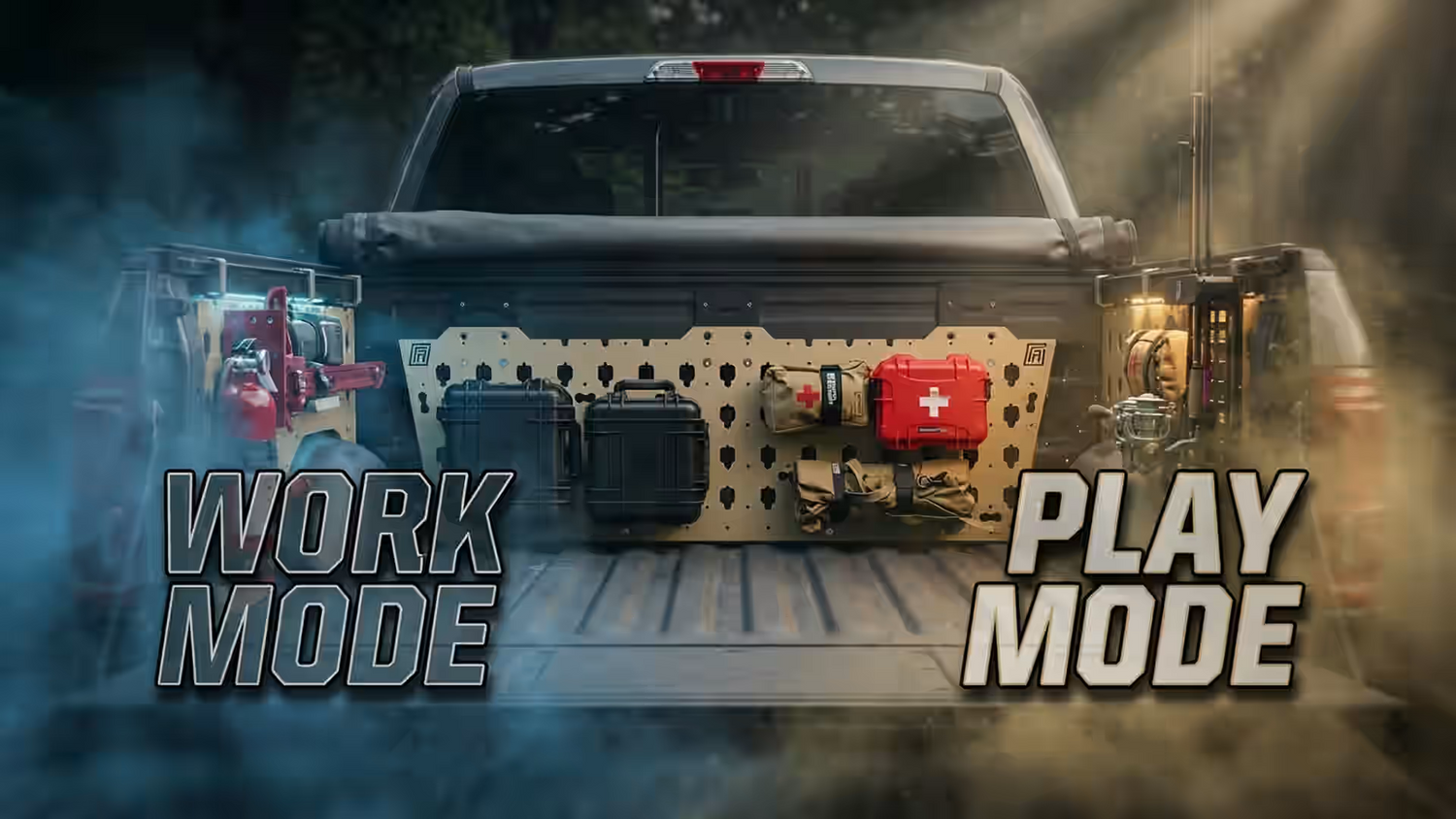 Work Mode. Play Mode. Same Truck.